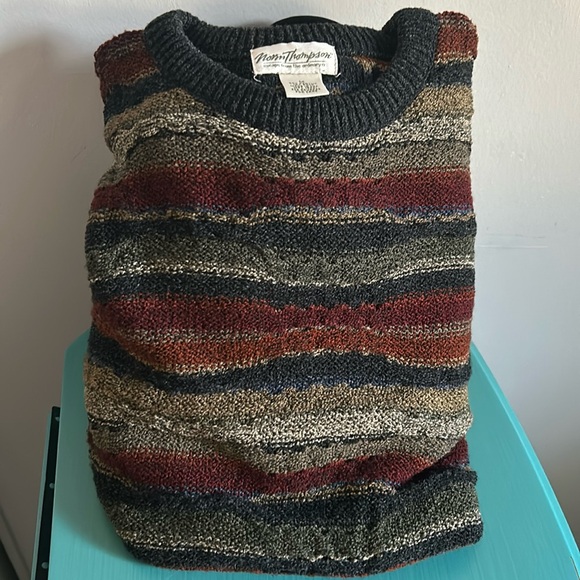 Norm Thompson | Sweaters | Vintage Norm Thompson Mens Textured ...
